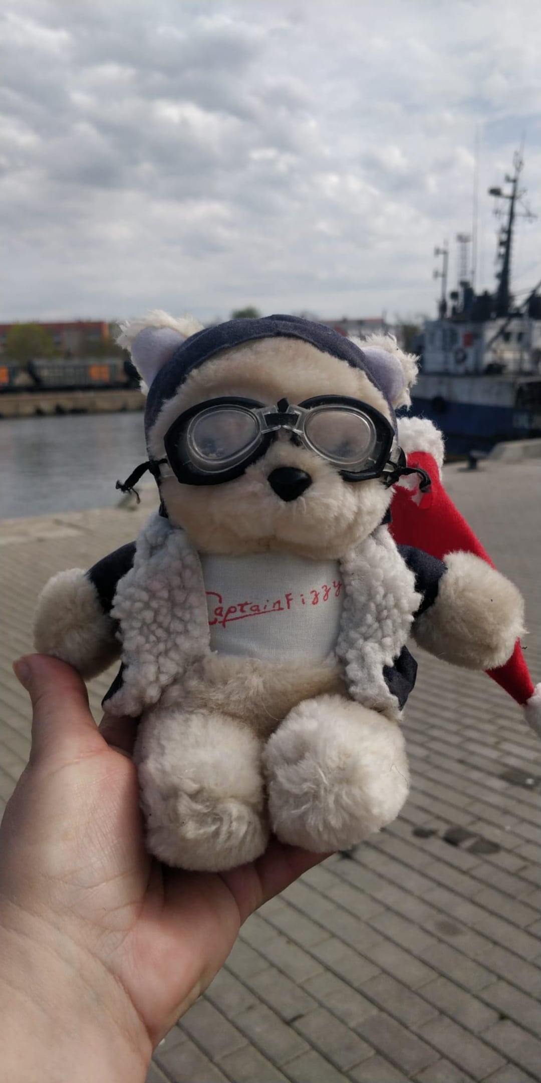 Vintage Aviator Pilot Teddy Bear - Etsy