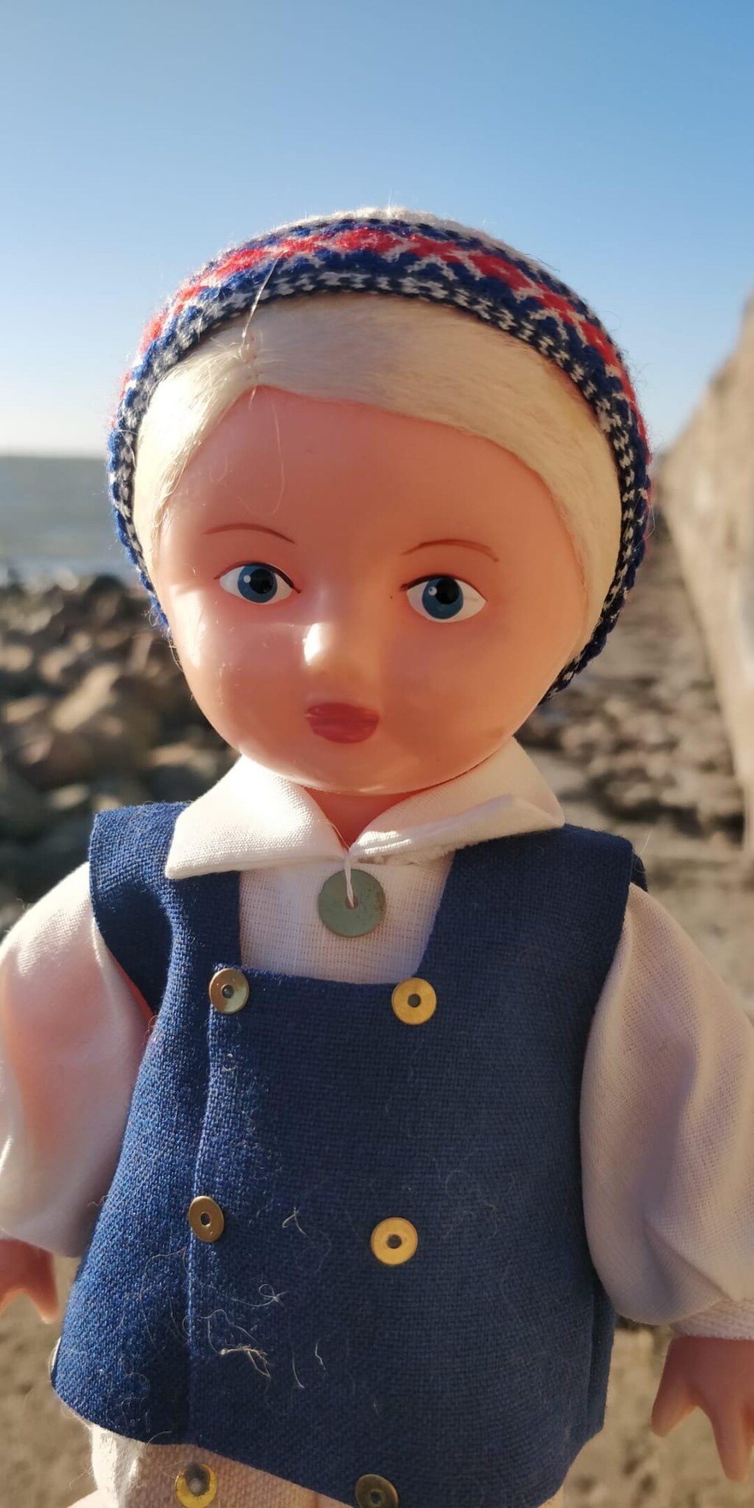 Souvenir Doll USSR Doll Vintage Doll National Doll Estonian Doll Salvo ...