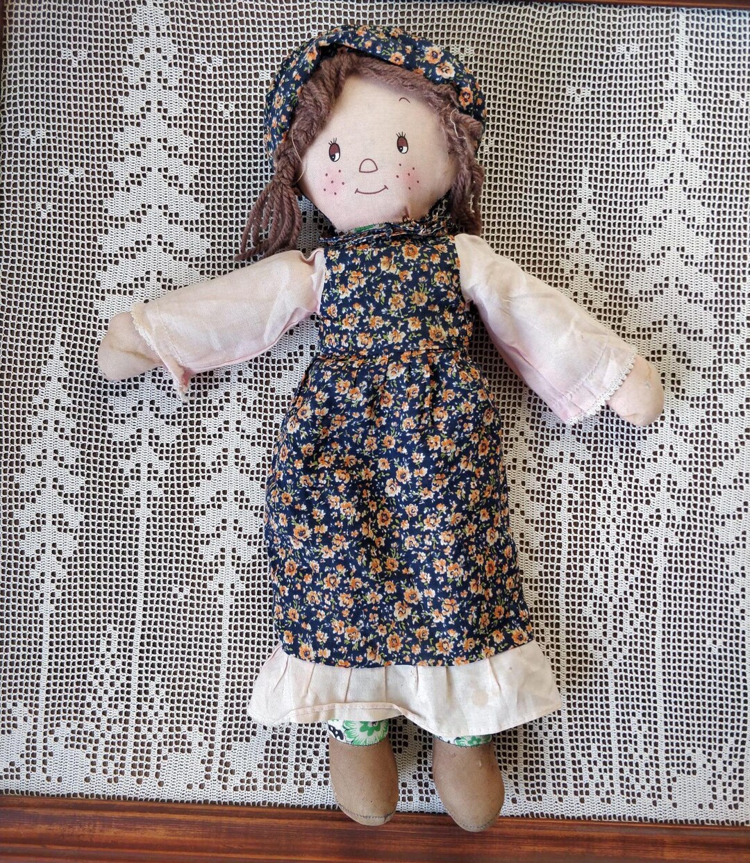 HOLLY HOBBIE Doll Knickerbocker Doll Ragdoll - Etsy