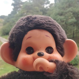 Monchichi Monkey Doll Toy Vintage Toy Vintage Doll - Etsy