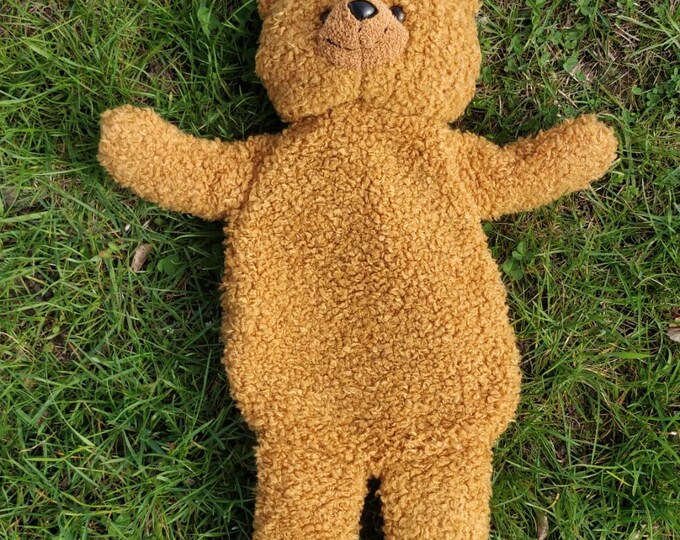 Pajama Bag Teddy Bear Plush Pajama Cover Nightgown Holder Soft Toy - Etsy