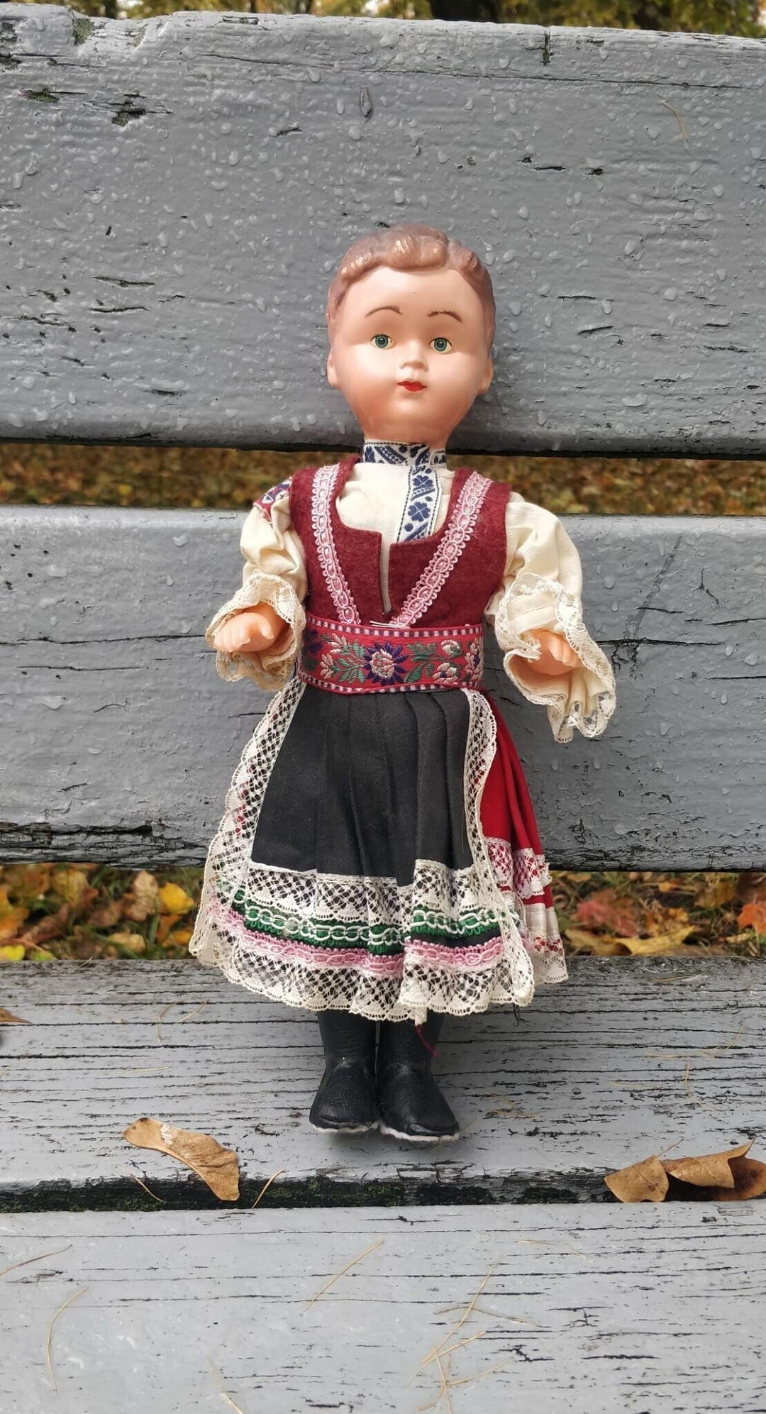 Vintage Czech Doll, Ludova Tvorba Souvenir Doll - Etsy