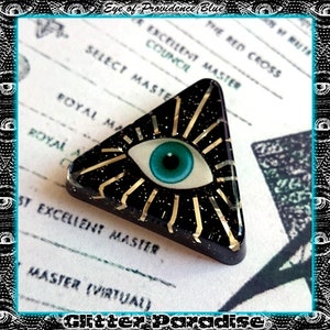 Eye of Providence - Brooch - Eye of Providence - Pyramid - All Seeing ...