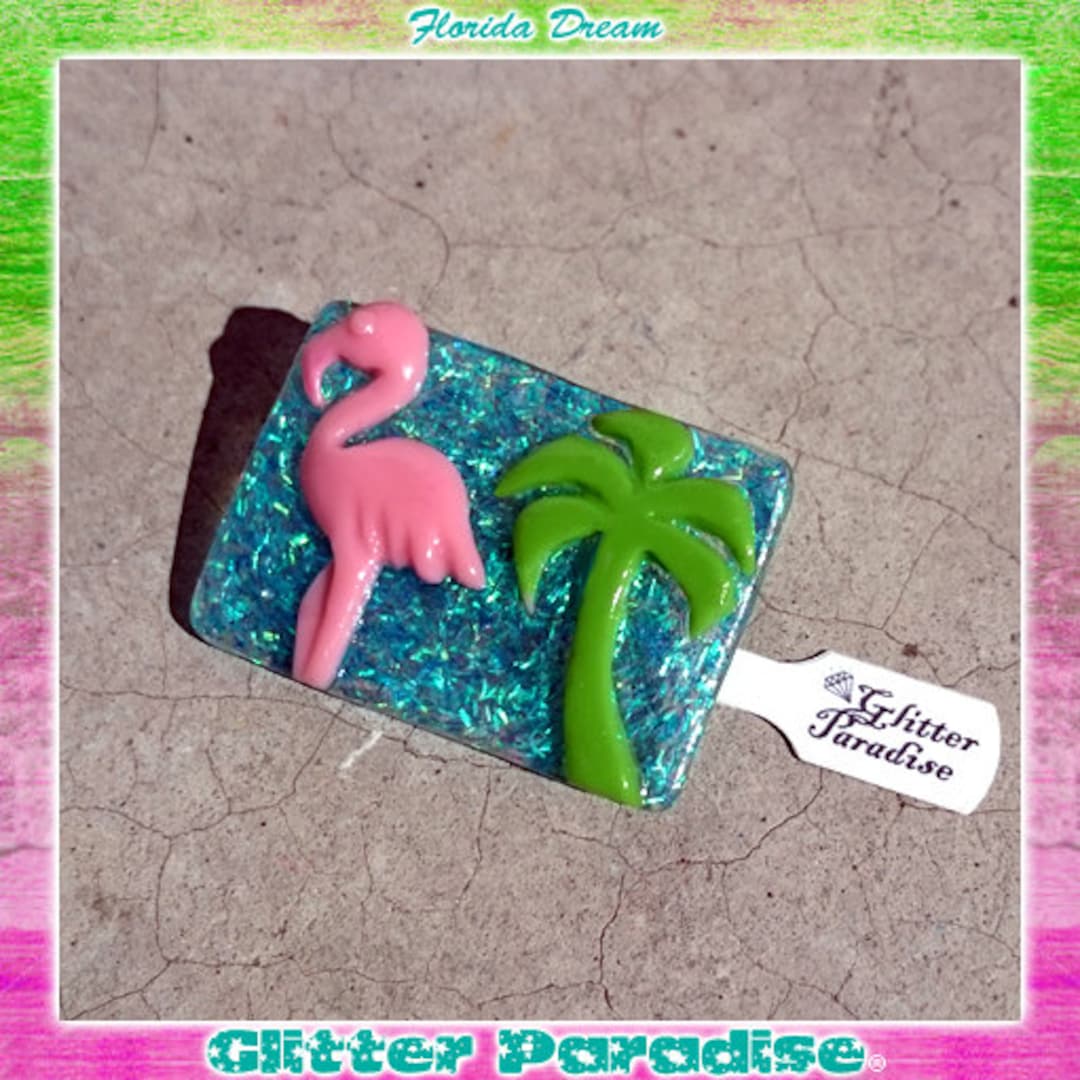 Florida Dream - Brooch - Vintage Replica - Retro - Pink Flamingo ...