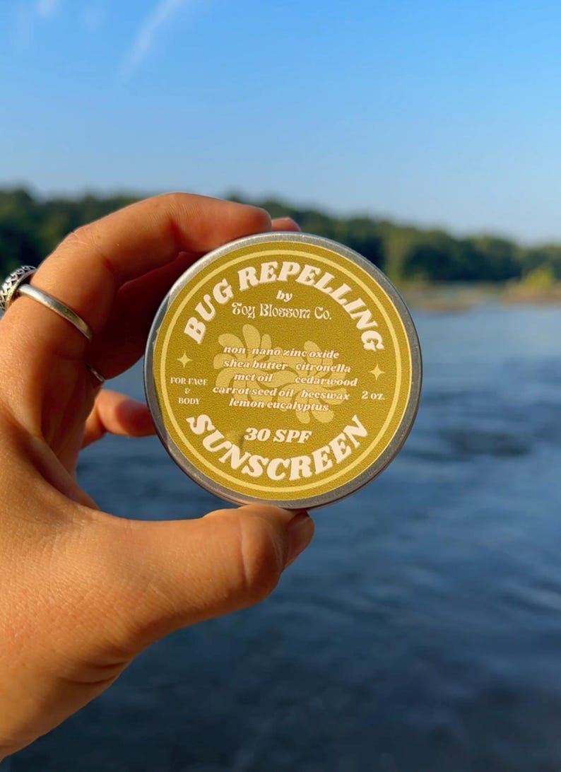 Mosquito and Tick Repelling Sunscreen (zinc Oxide | Mineral Sunscreen ...