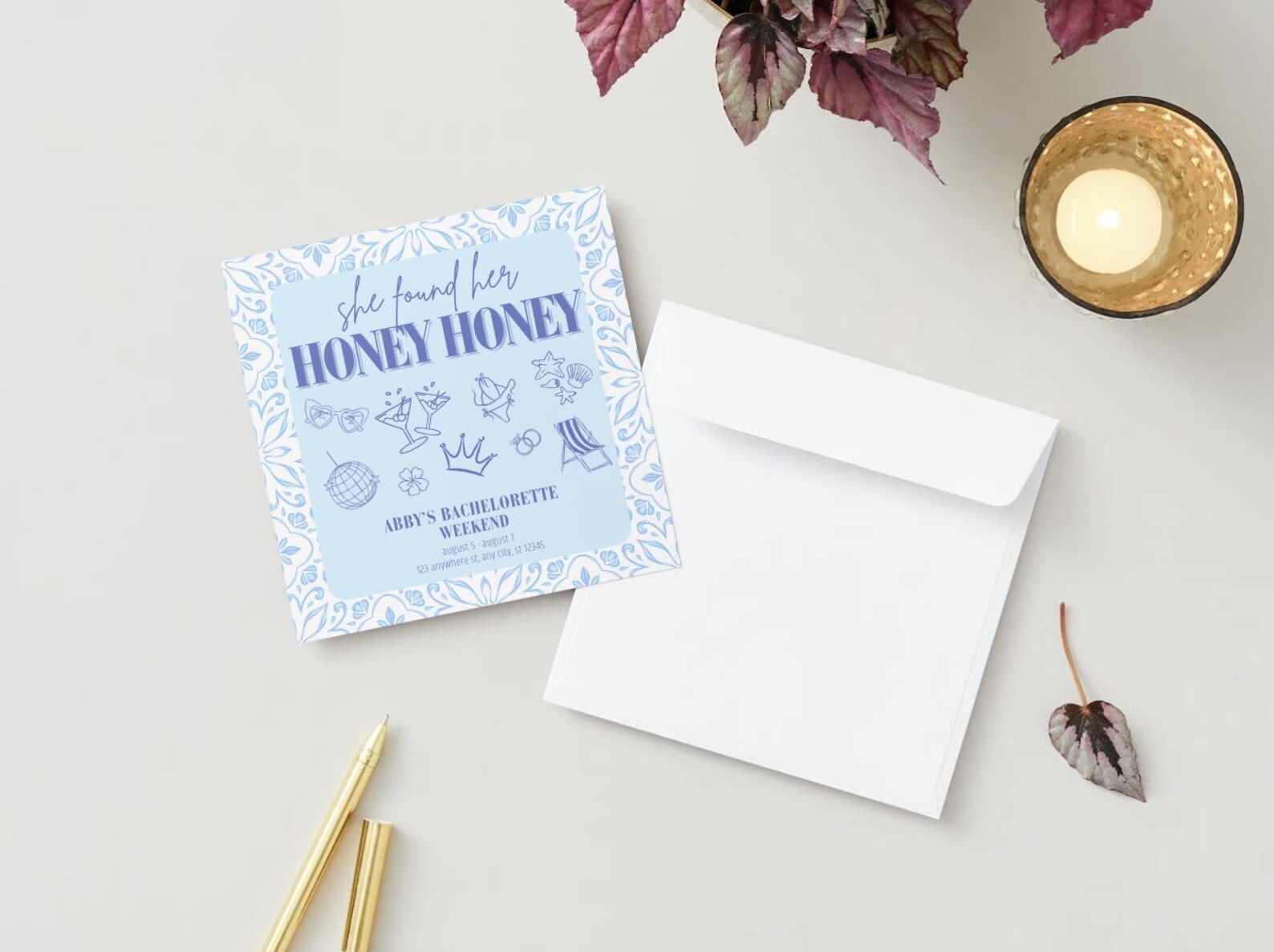 Mamma Mia Bachelorette Invitation & Itinerary: Abba-inspired Disco ...