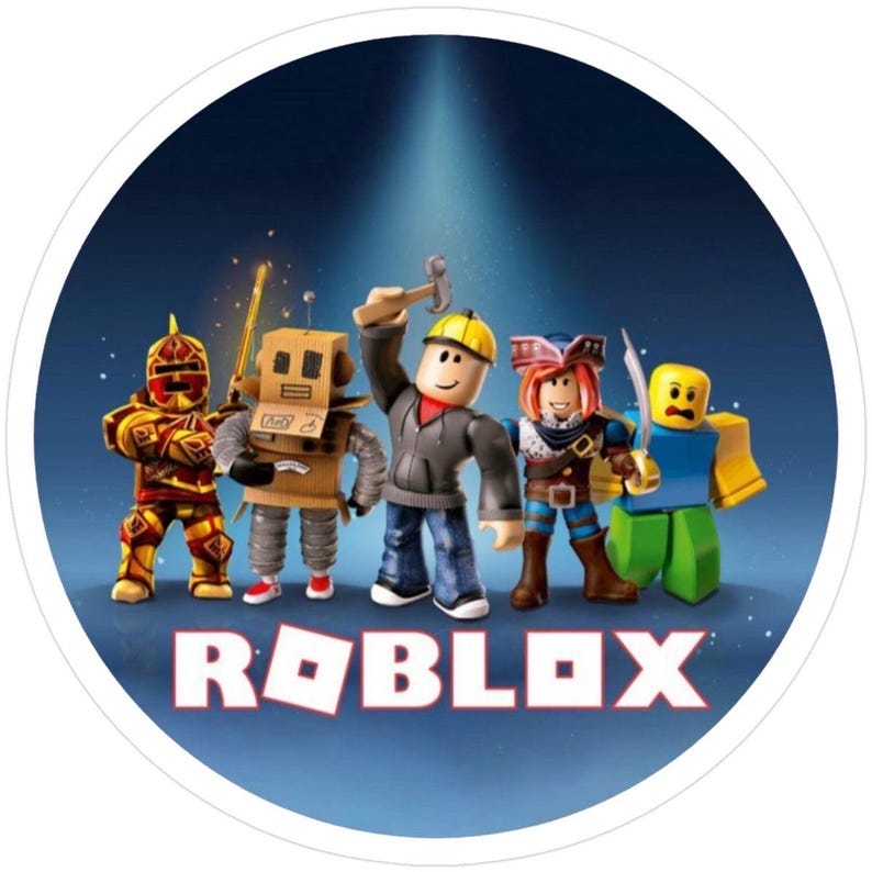 Buy Personalized Roblox Edible Cake Topper Online in India - Etsy