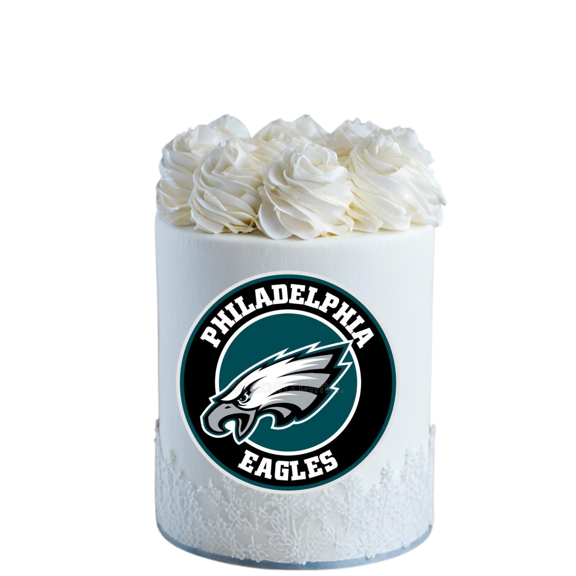 Philadelphia Eagles Cake Topper Image,cupcakes Toppers, Cookies Toppers ...