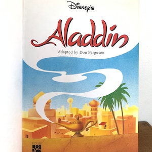 Vintage Book - Disney's Aladdin - Etsy