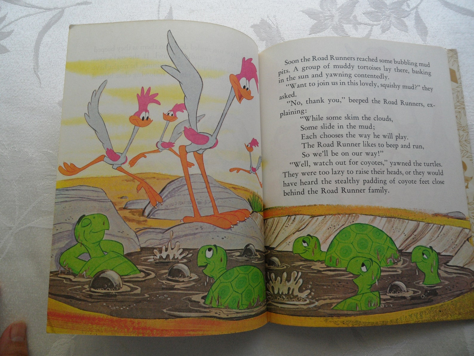 The Road Runner A Very Scary Lesson A Little Golden Book 1970s - Etsy