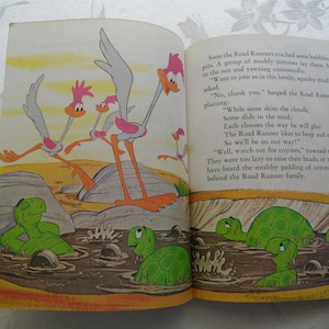 The Road Runner A Very Scary Lesson A Little Golden Book 1970s - Etsy