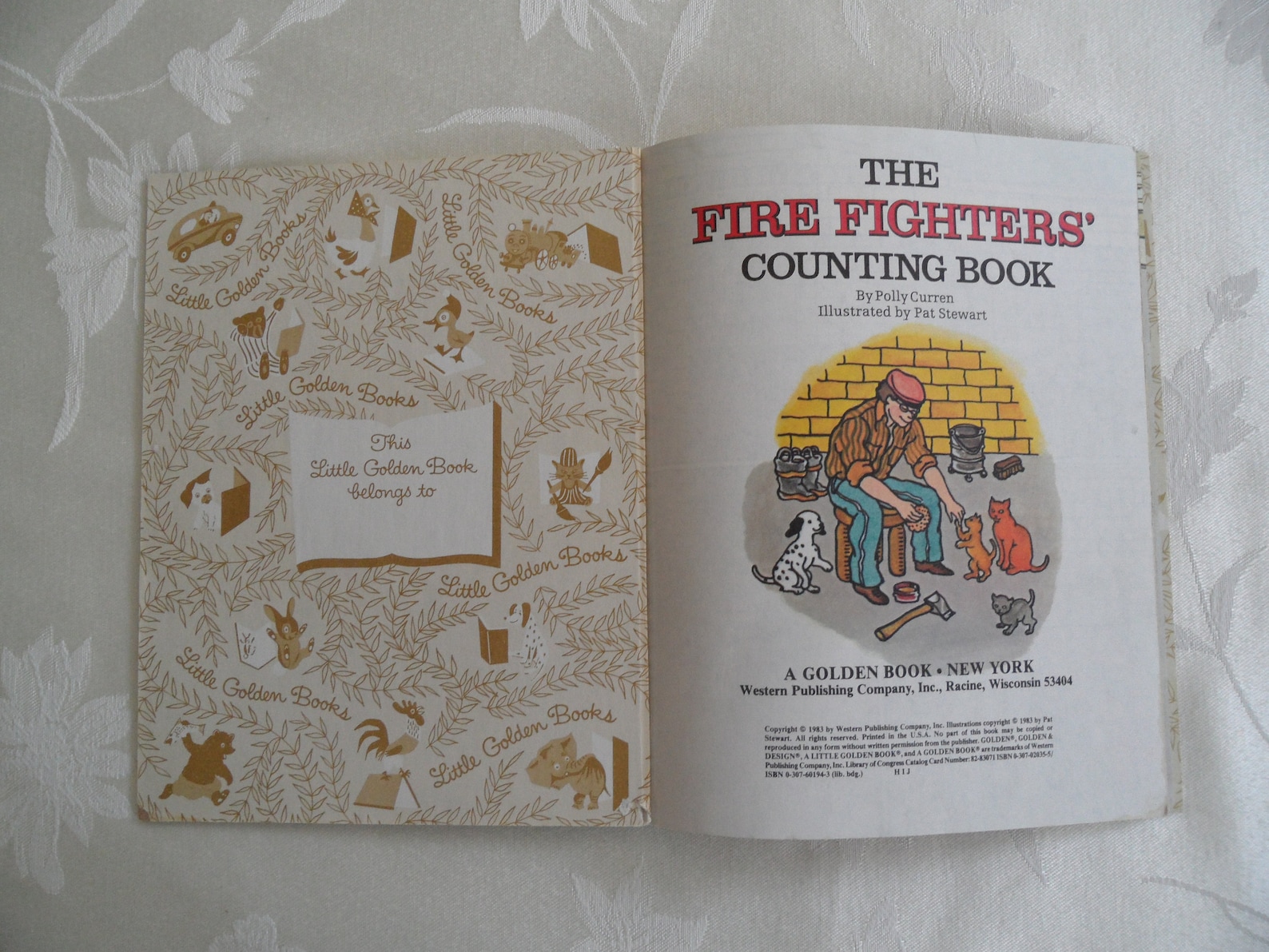 A Little Golden Book the Fire Fighters' Counting Book # 203-55 - Etsy