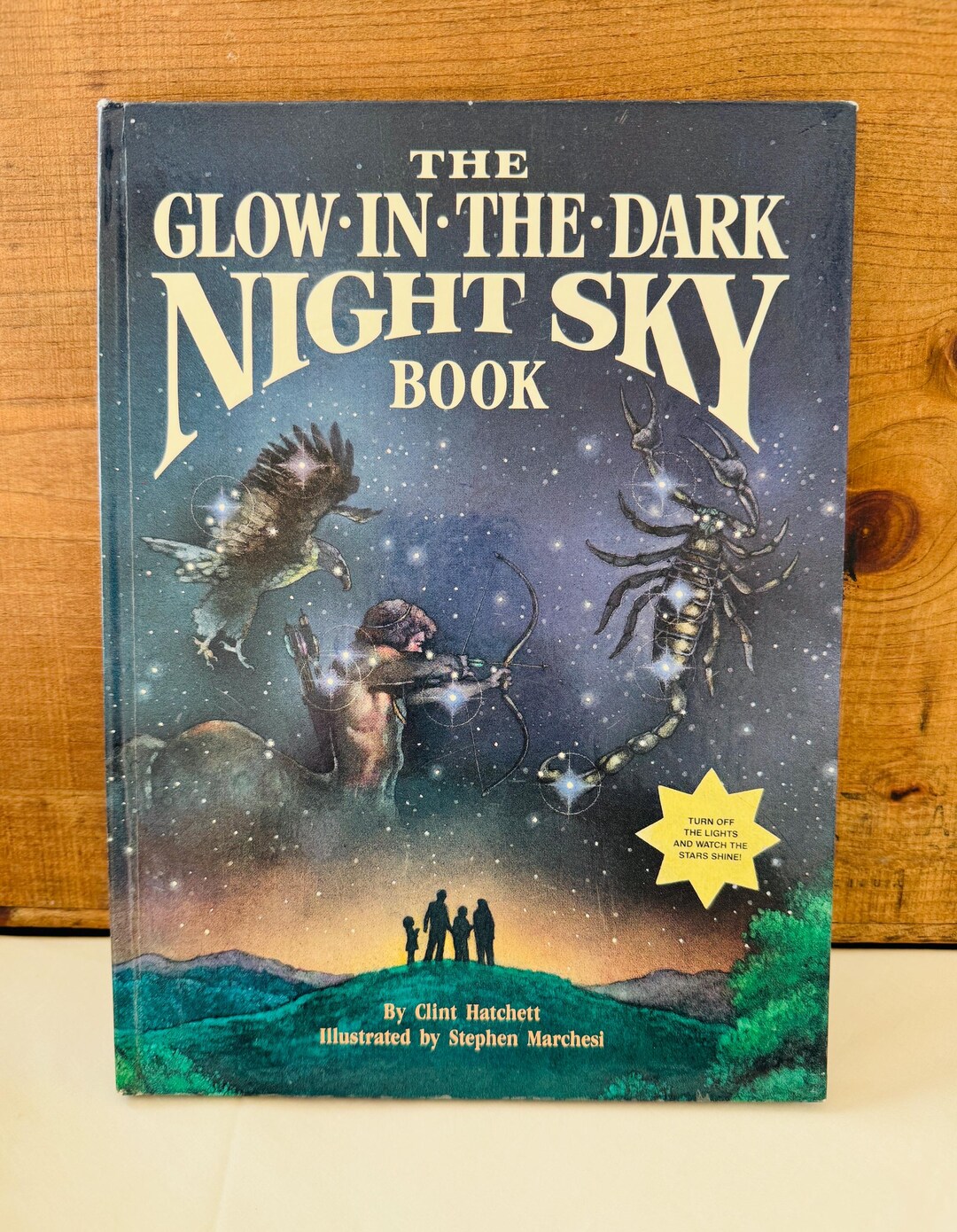 The Glow-in-the-dark Night Sky Book by Clint Hatchett Illustrated by ...