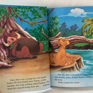 Disney’s Simba and the Big Flood A Disney’s Wonderful World of Reading ...