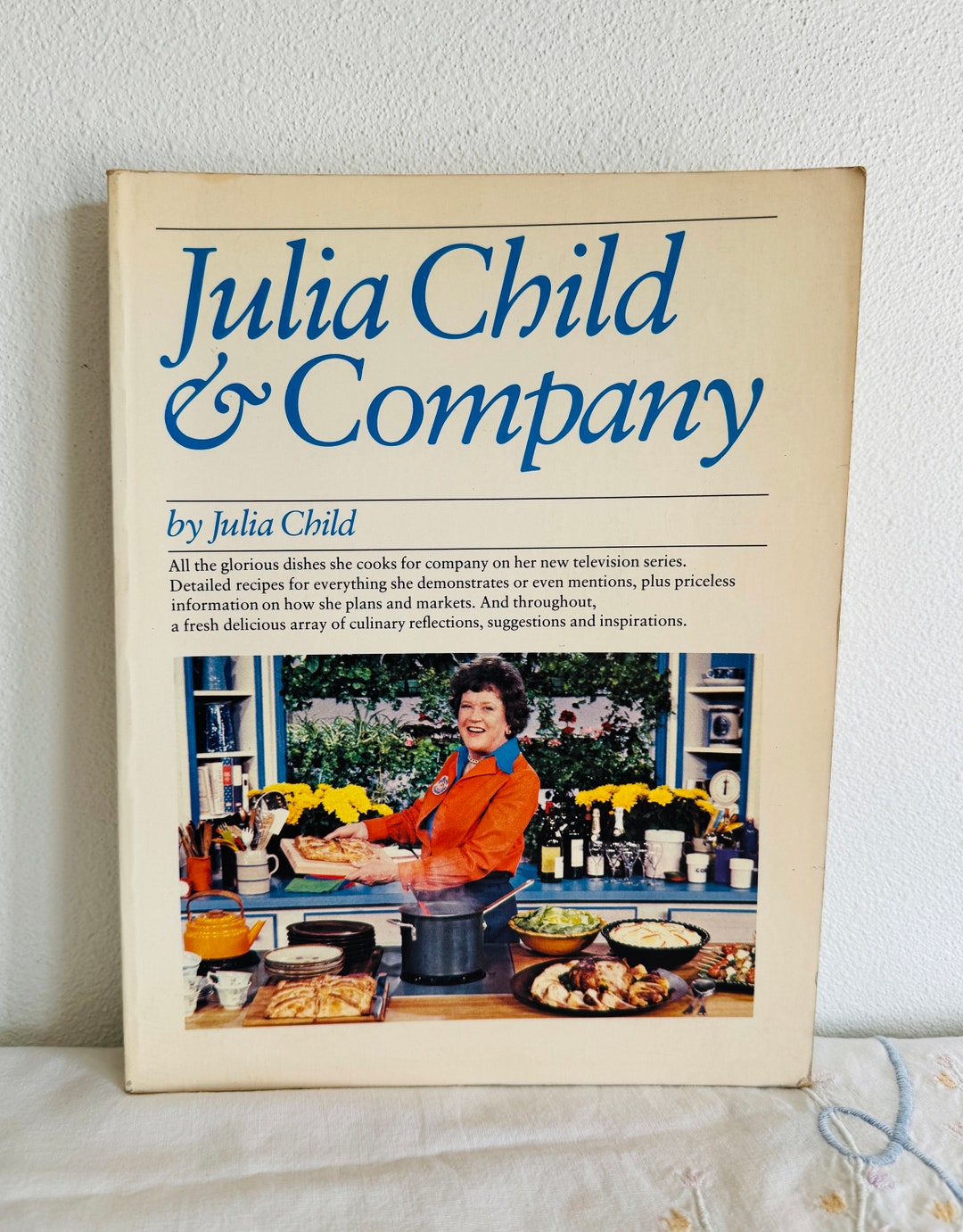 Vintage Julia Child Cookbook Julia and Company 1978 French Cookbook ...