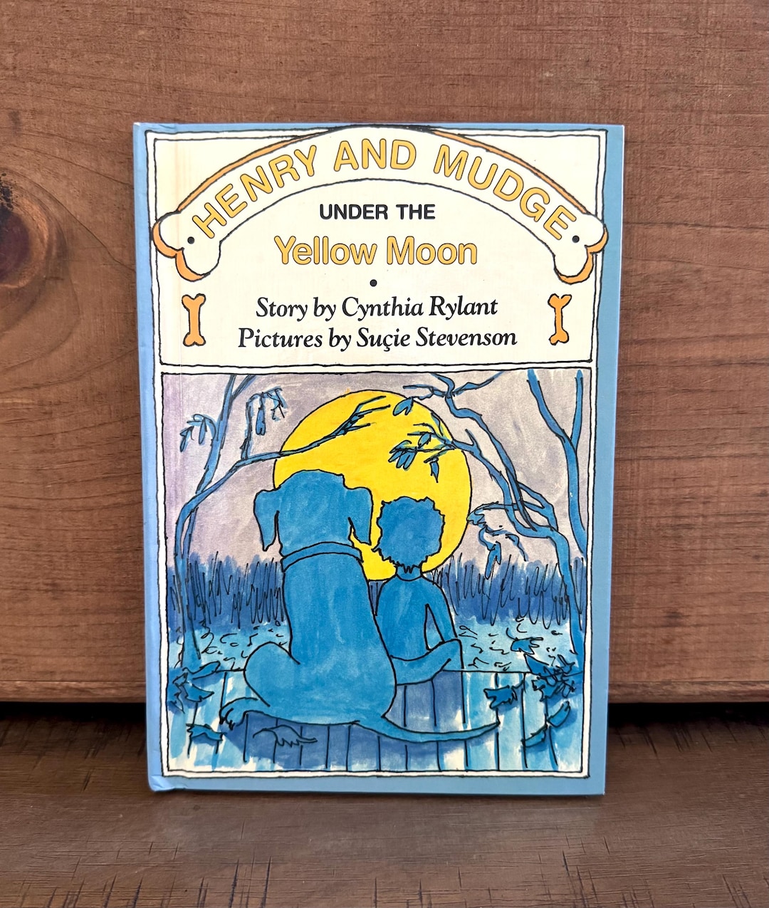 Henry and Mudge Under the Yellow Moon by Cynthia Rylant / Hardcover - Etsy