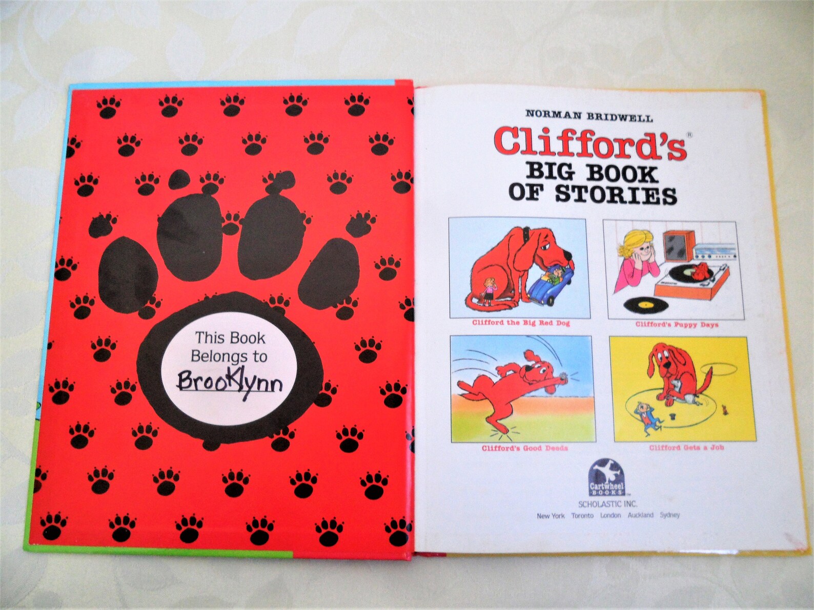 Clifford's Big Book of Stories by Norman Bridwell 1994 | Etsy