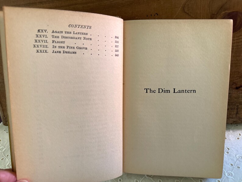 The Dim Lantern by Temple Bayley 1920s Hardcover - Etsy