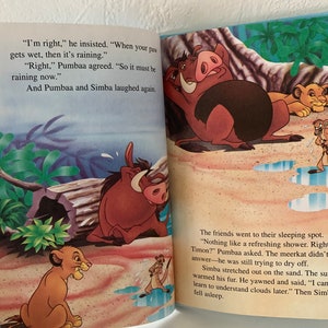 Disney’s Simba and the Big Flood A Disney’s Wonderful World of Reading ...