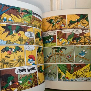 The Smurfs Adventure the Smurfs and the Howlibird Paperback - Etsy