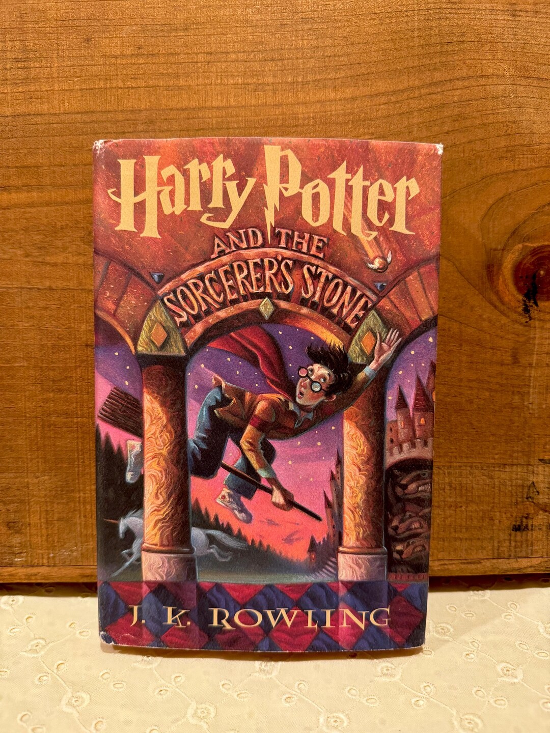 Harry Potter and the Sorcerers Stone by JK Rowling Scholastic Edition ...