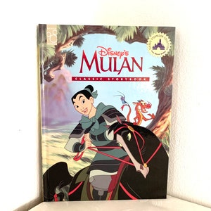 Disneys Mulan Classic Storybook Hardcover - Etsy