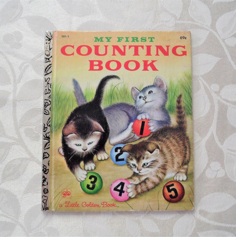My First Counting Book A Little Golden Book 1979 - Etsy