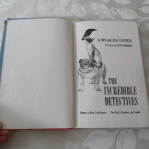 The Incredible Detectives by Don & Joan Caufield Vintage - Etsy