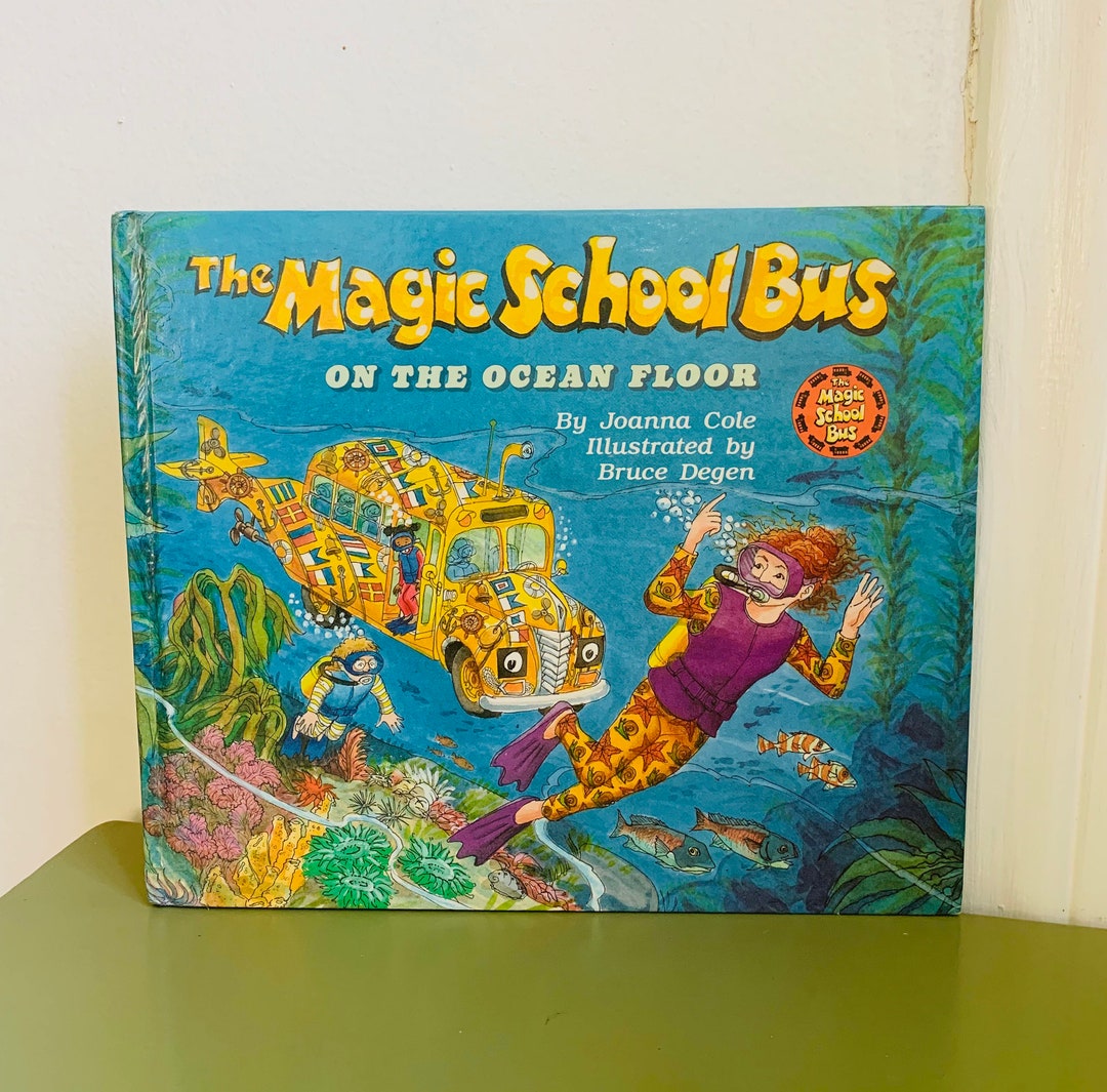 The Magic School Bus on the Ocean Floor by Joanna Cole Hardcover - Etsy
