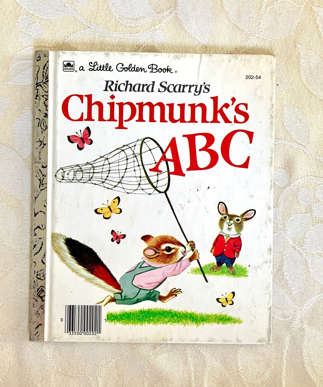 Richar Scarry’s Chipmunk’s ABC a Little Golden Book - Etsy