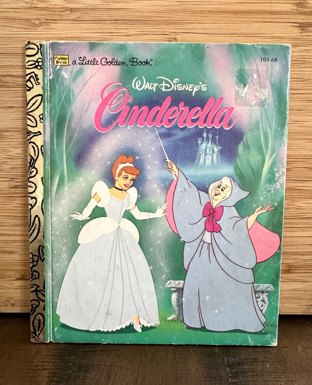 A Little Golden Book Walt Disney Cinderella 1986 - Etsy