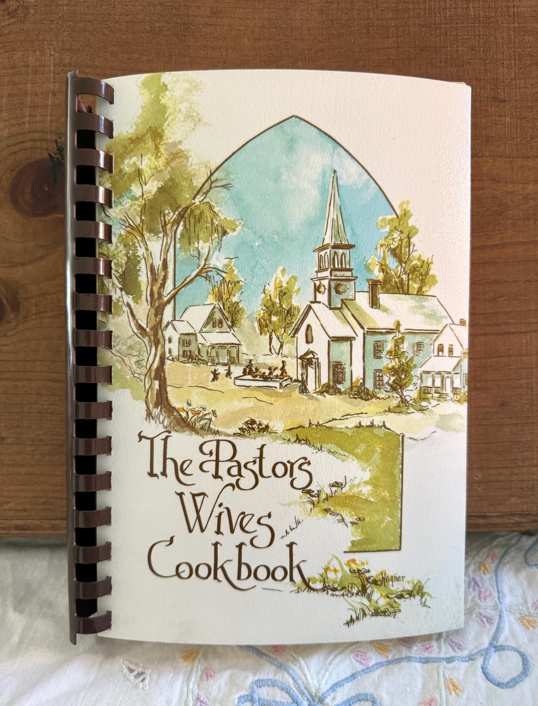 Vintage 1981 the Pastors Wives Cookbook Church Lady Recipes Softcover ...
