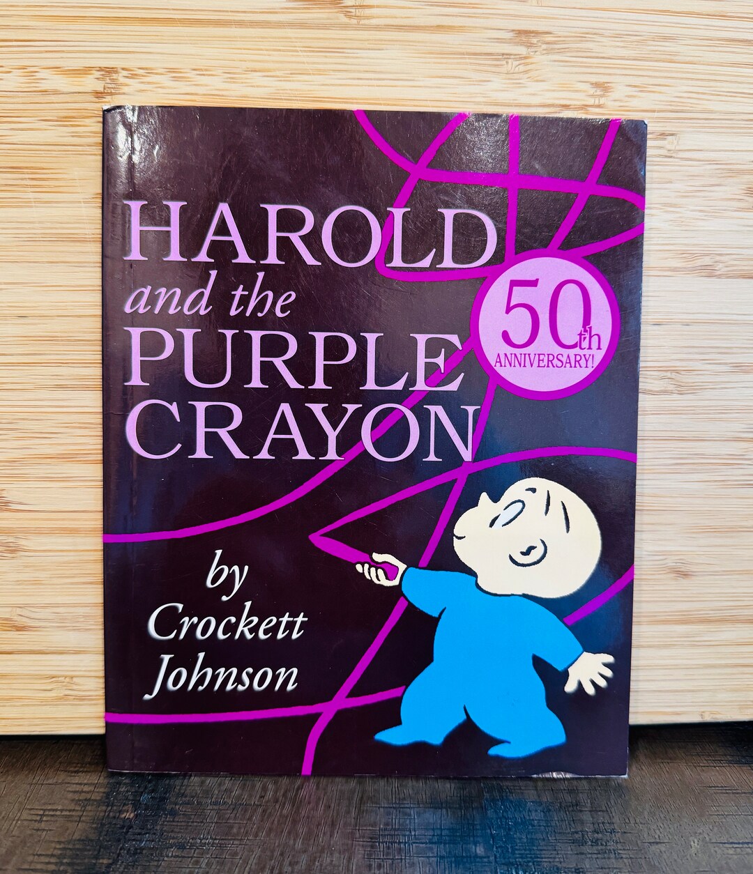 Harold and the Purple Crayon Softcover Book by Crockett Johnson 1983 ...