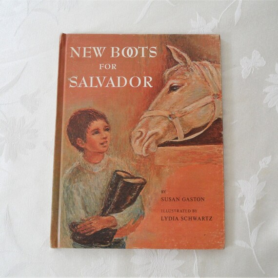 New Boots for Salvador by Susan Gaston 1972 Exlibrary Book | Etsy