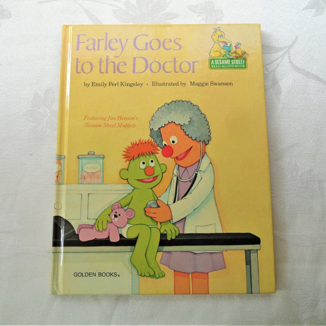 Farley Goes to the Doctos, Sesame Street Learning Book, Muppets Book ...