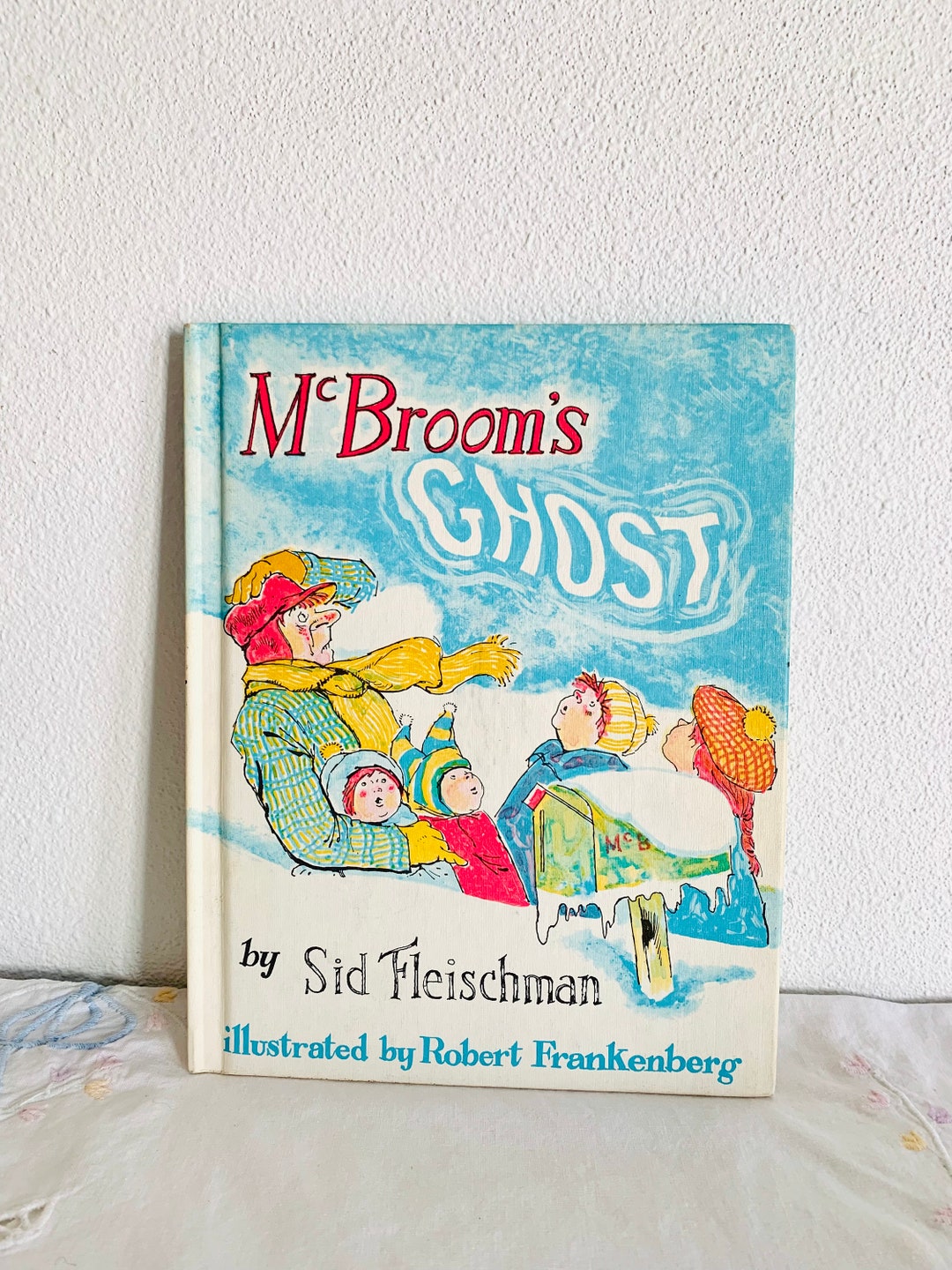 Mcbroom's Ghost Illustrated Children's Book, Vintage Kids Books, Robert ...