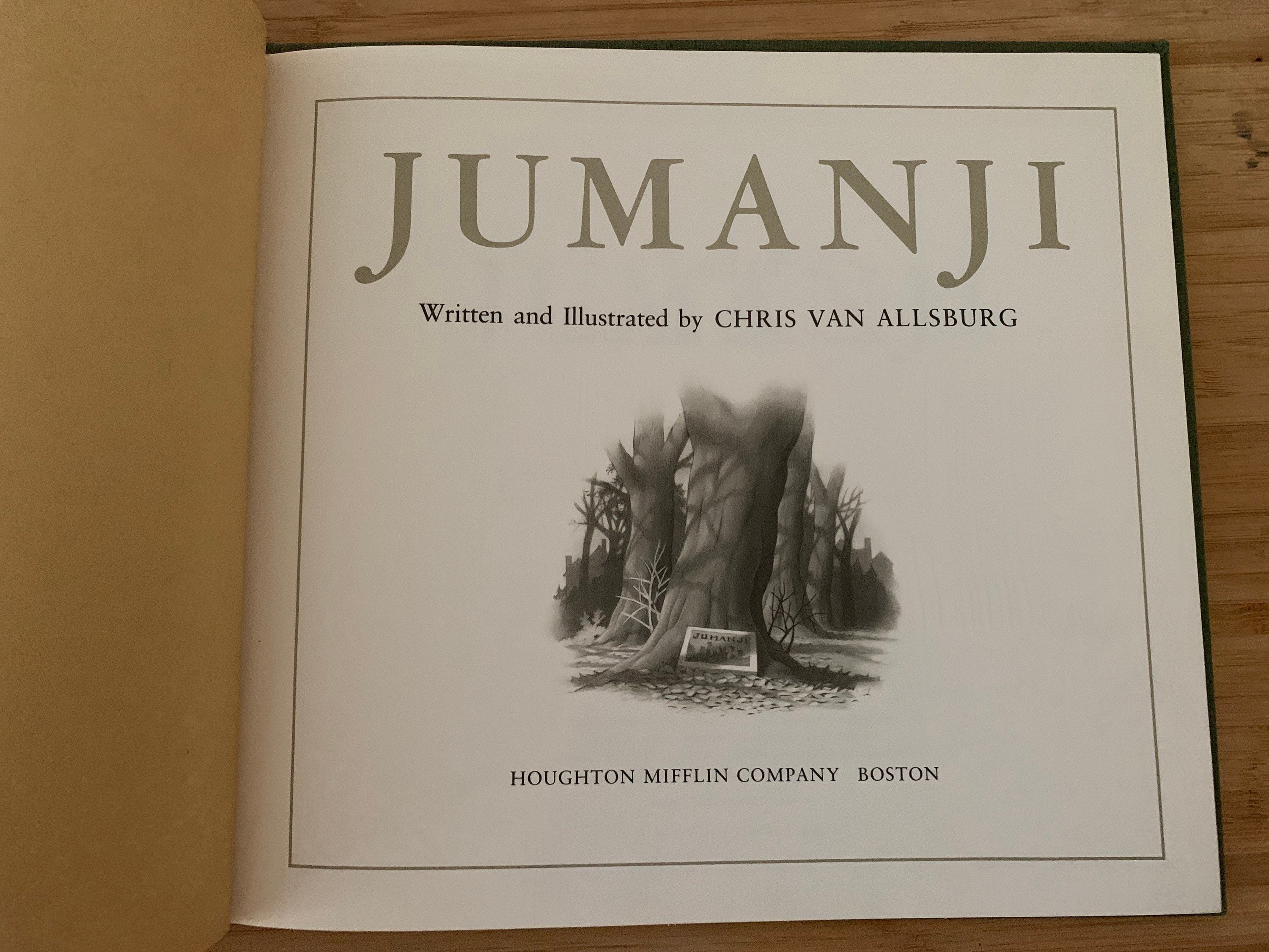 Jumanji Book Cover