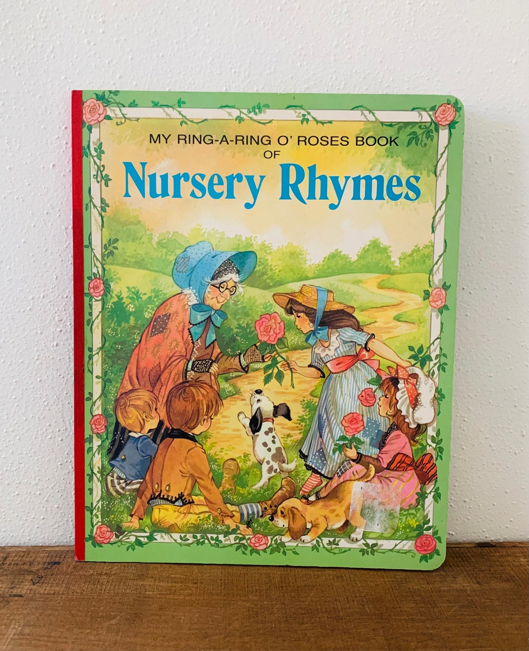 My Ring-a-ring O ‘ Roses Book Nursery Rhymes Board Book - Etsy