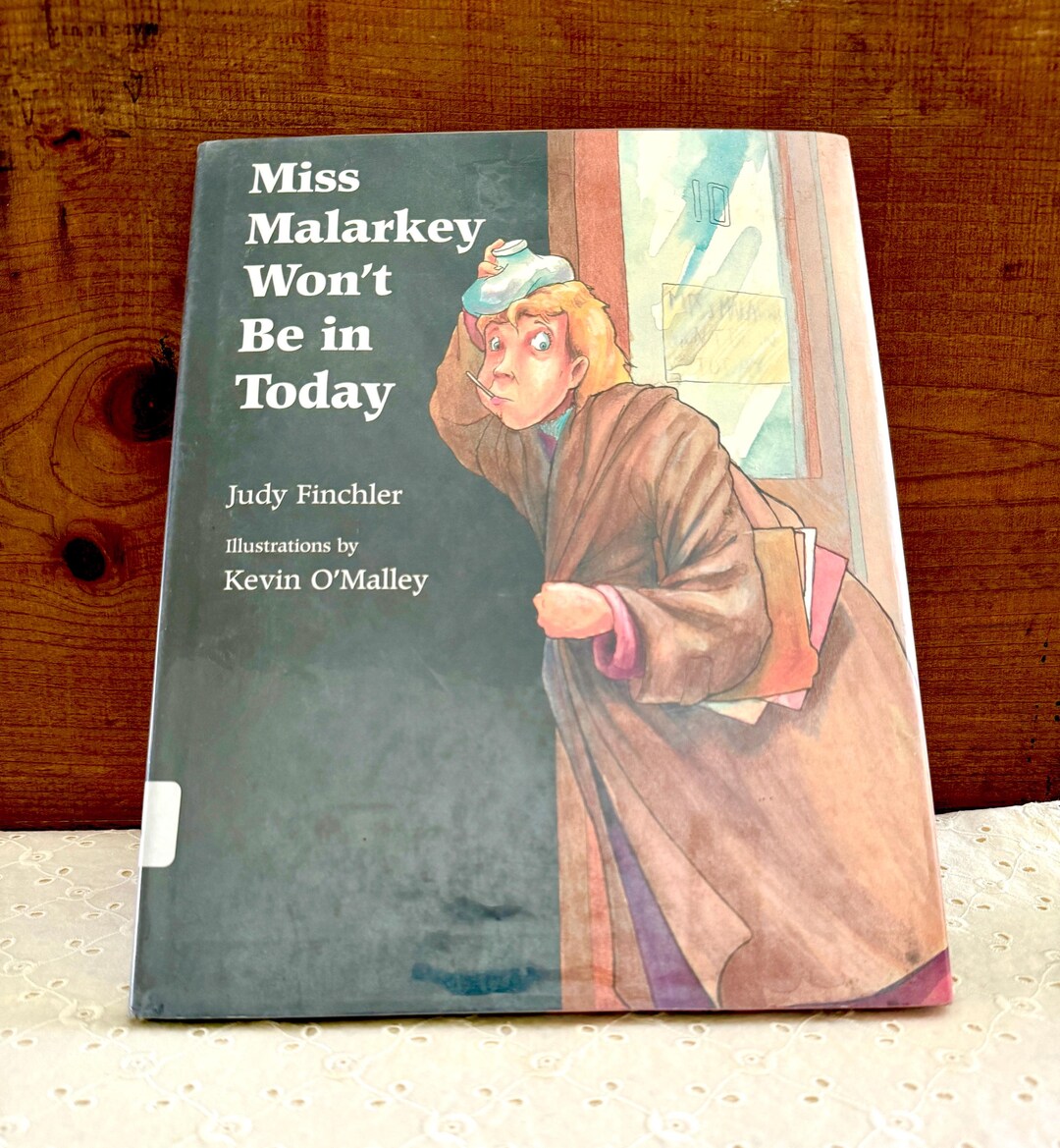 Miss Malarkey Won't Be in Today by Finchler, Judy - Etsy