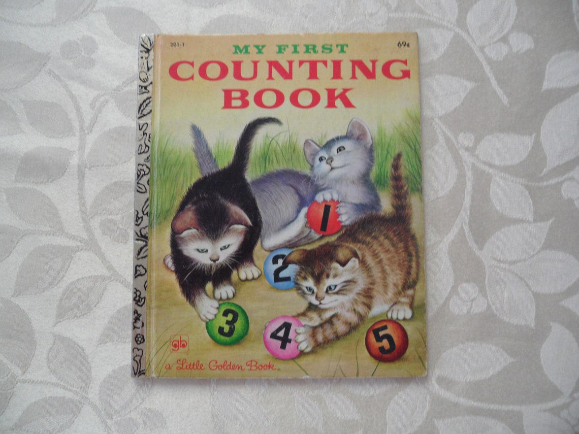 My First Counting Book A Little Golden Book 1979 | Etsy