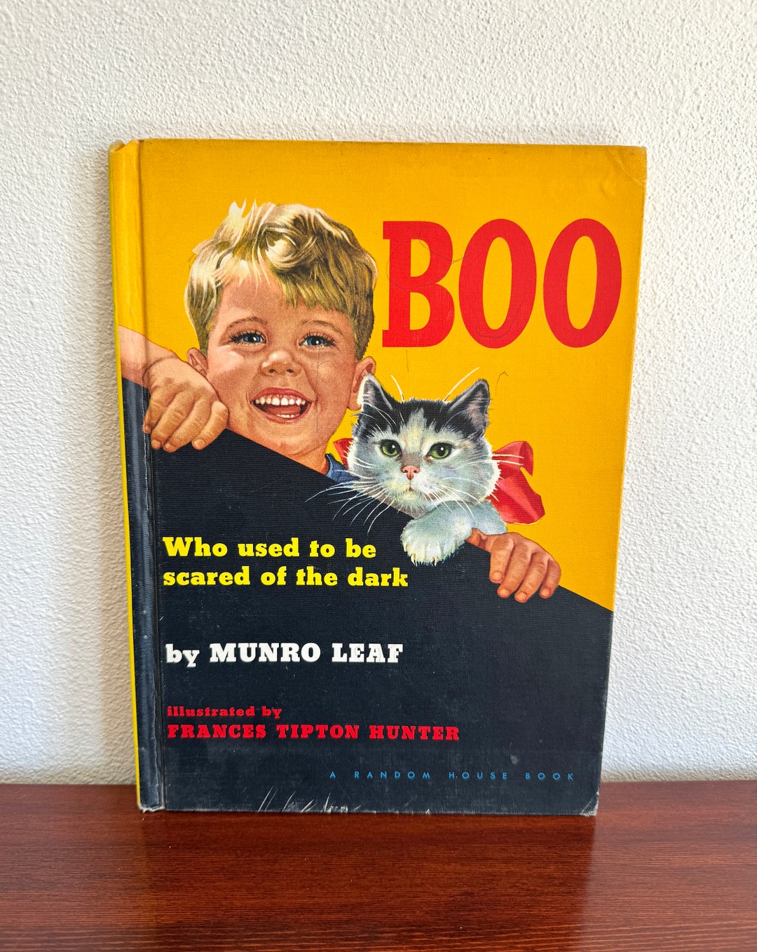 BOO Who Used to Be Scared of the Dark by Munro Leaf Hardcover 1948 - Etsy