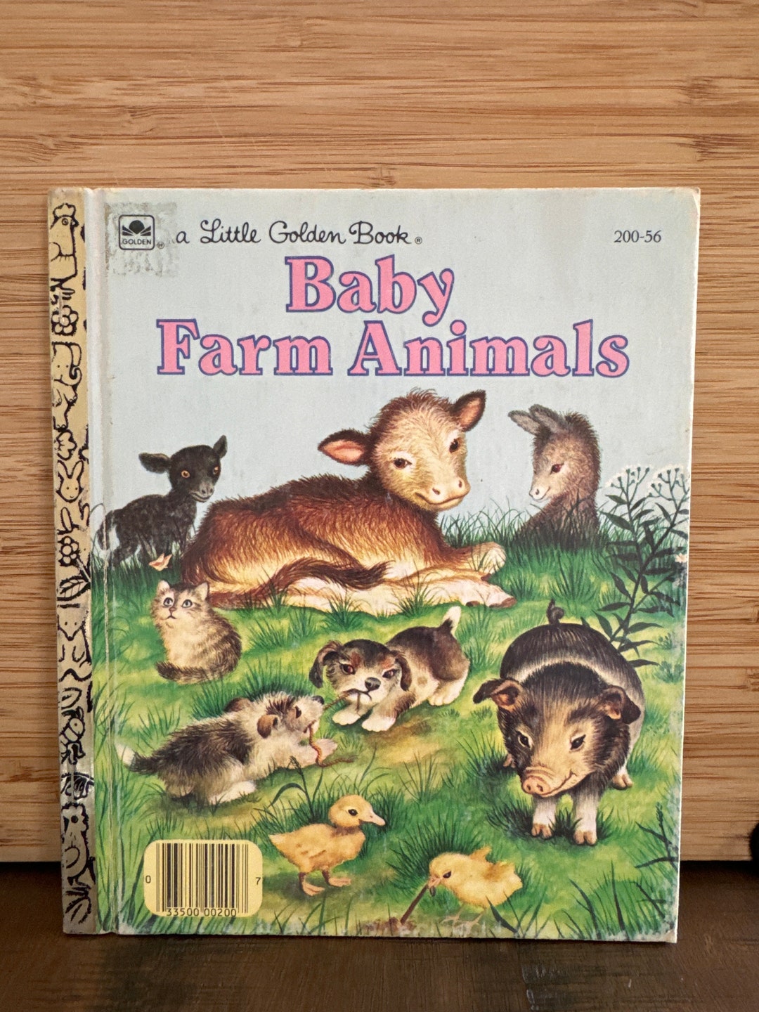 A Little Golden Book Baby Farm Animals 1958 - Etsy