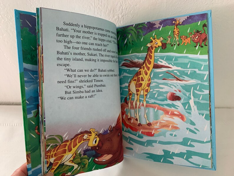 Disney’s Simba and the Big Flood A Disney’s Wonderful World of Reading ...