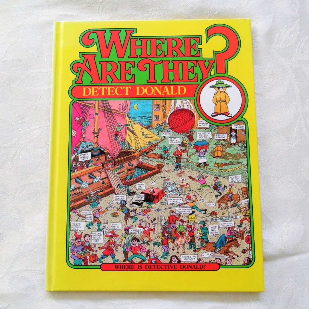 Where Are They Detect Donald by Anthony Tallarico Peter Haddock 1990 ...