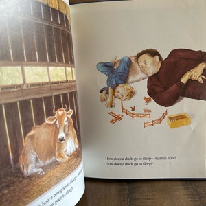 Going to Sleep on the Farm Hardcover First Edition Children's Book 1992 ...