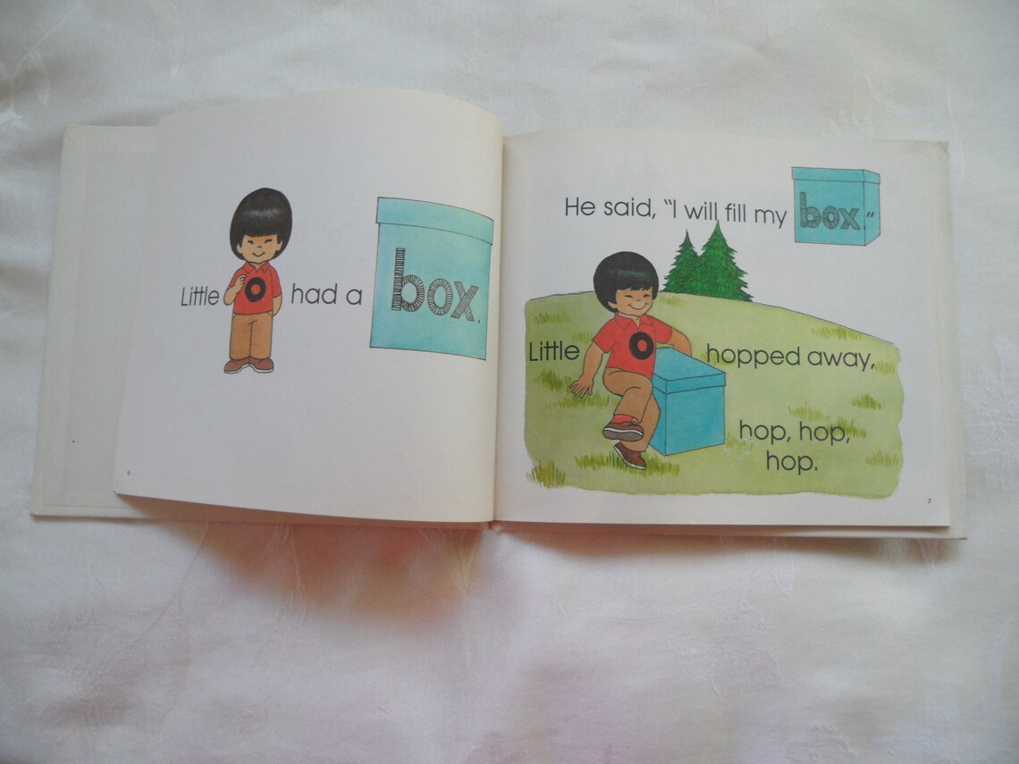 My o Book My First Steps to Reading by Jane Belk - Etsy