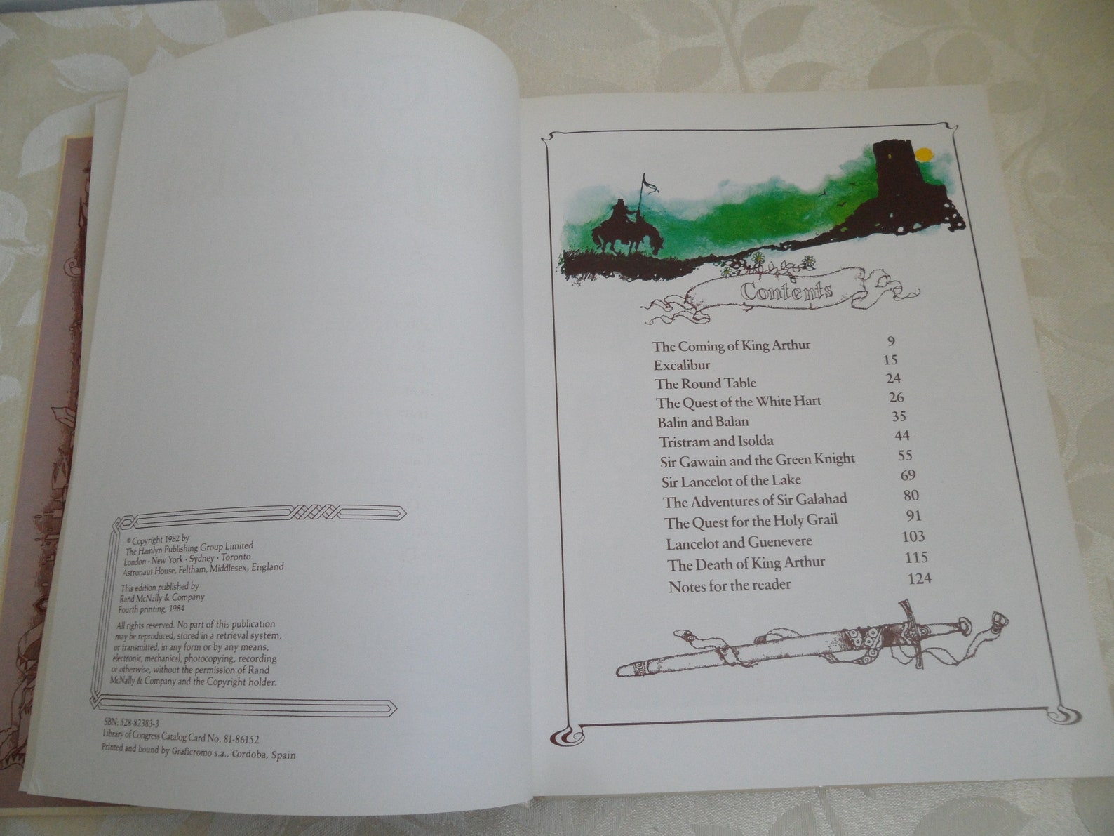 Tales of King Arthur by Riordan James hardcover 1982 - Etsy