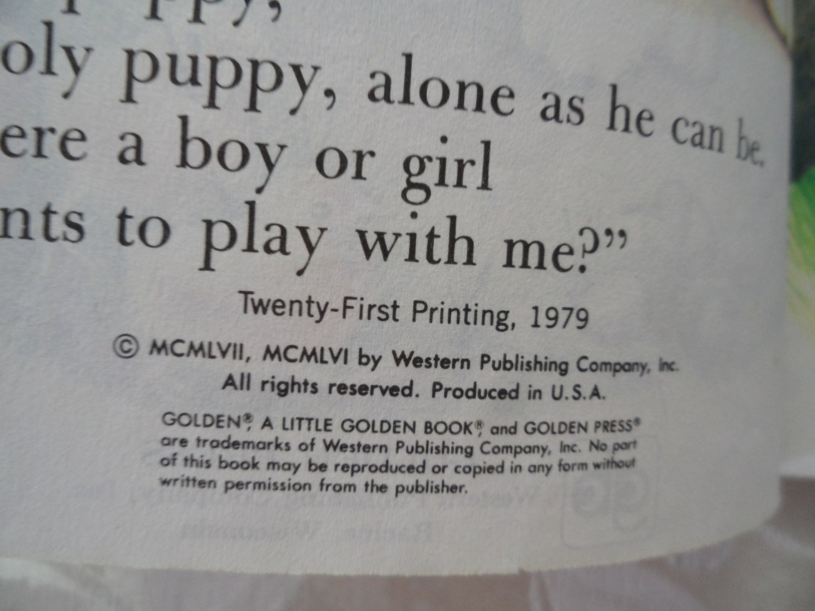 My First Counting Book A Little Golden Book 1979 | Etsy