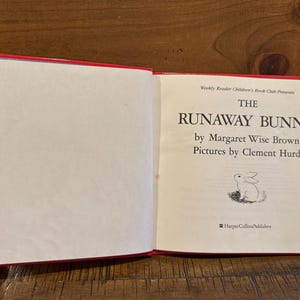 The Runaway Bunny by Margaret Wise Brown Hardcover Vintage Children’s ...