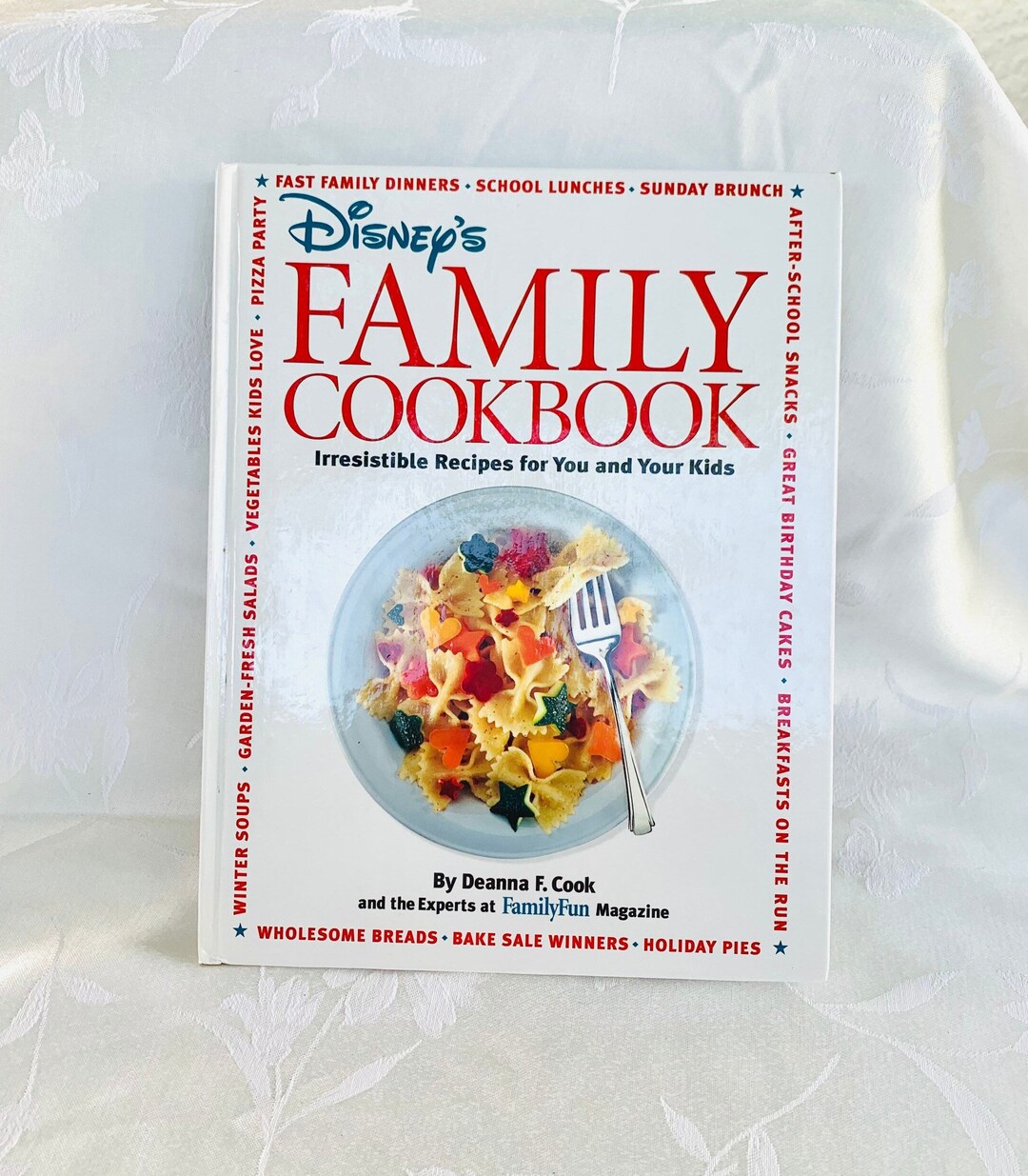 Vintage 1996 Disney Family Cookbook 1st Edition Deanna F. /hardcover - Etsy